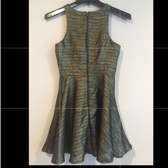 MODISTE | Dresses | Modistegoldblack Party Dressjunior 98 | Poshmark